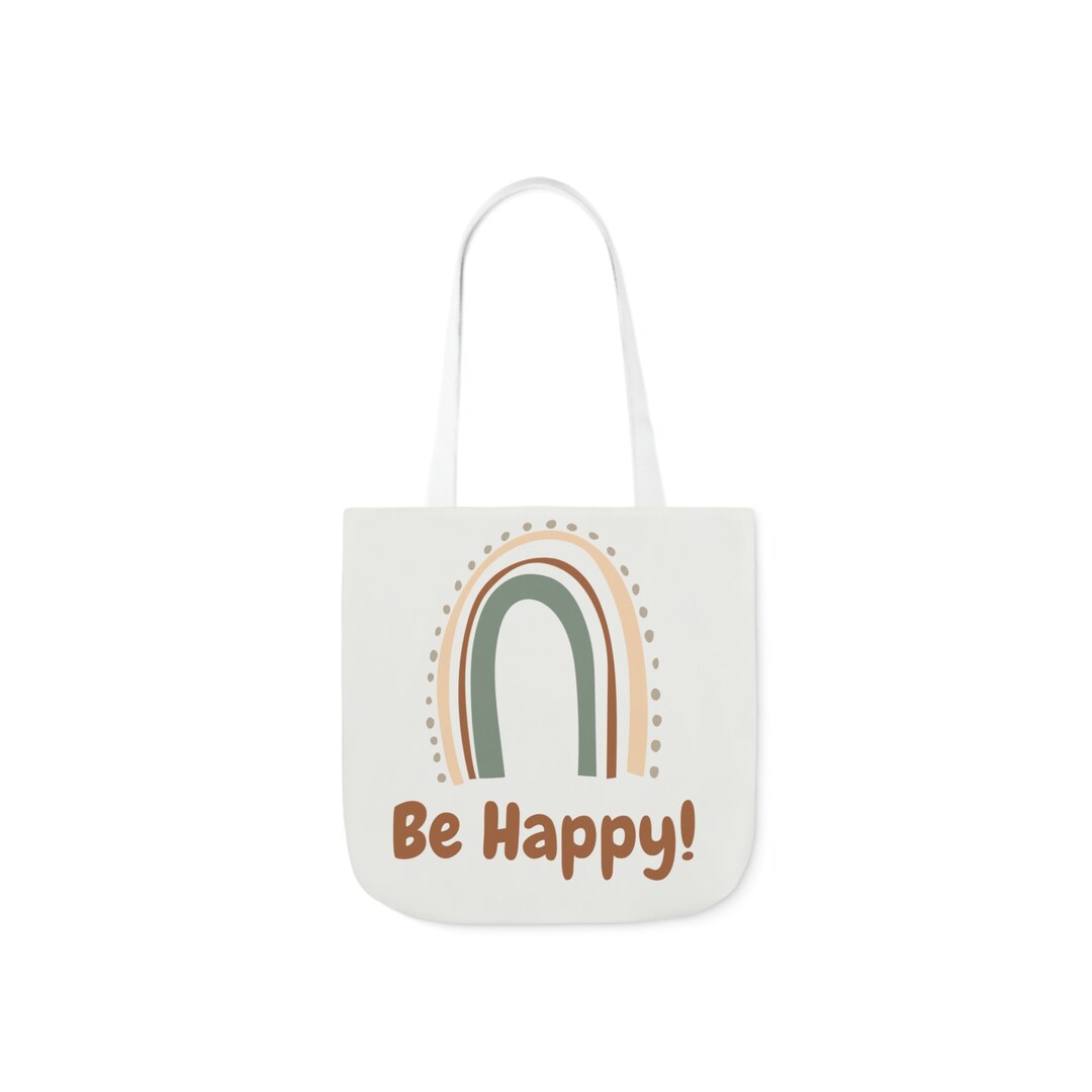 Be Happy Tote Bag - Etsy