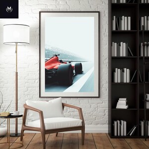 Formula 1 Poster | Digital Download | F1 Merch & Nascar Inspired Print ...