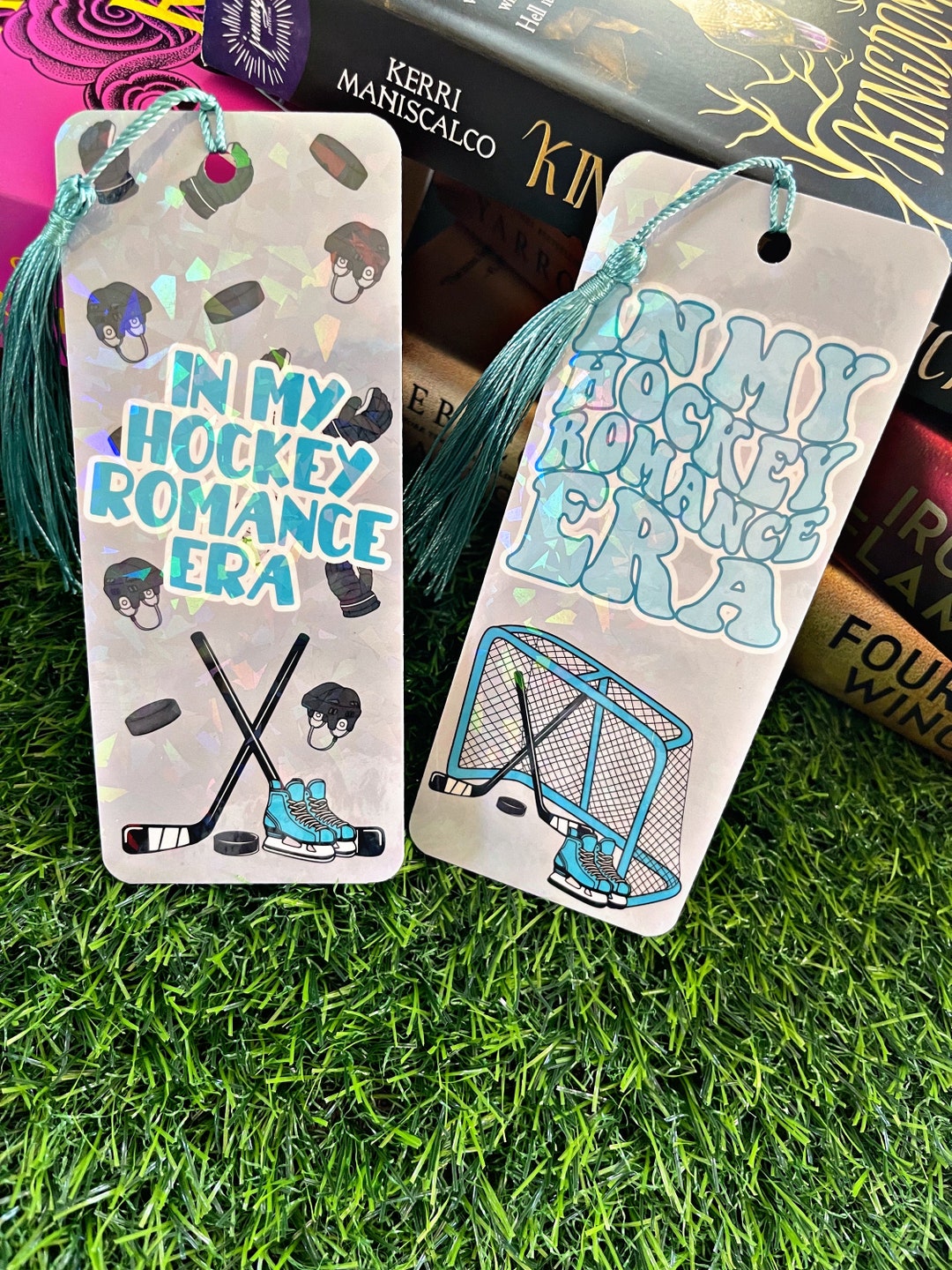 Hockey Romance Bookmark, Hockey Romance Era Bookmark, Reading Accessory ...