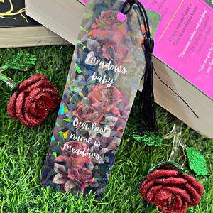 Haunting Adeline Themed Bookmark, Zade Meadows Bookmark, Cat and Mouse ...