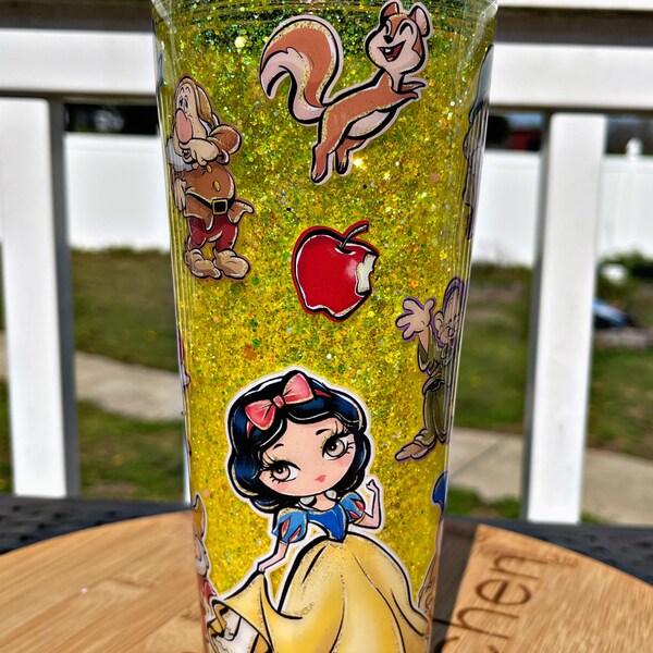 Snow White Tumbler - Etsy