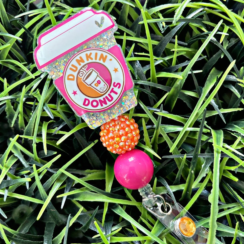 Dunkin Donuts Keychain - Etsy