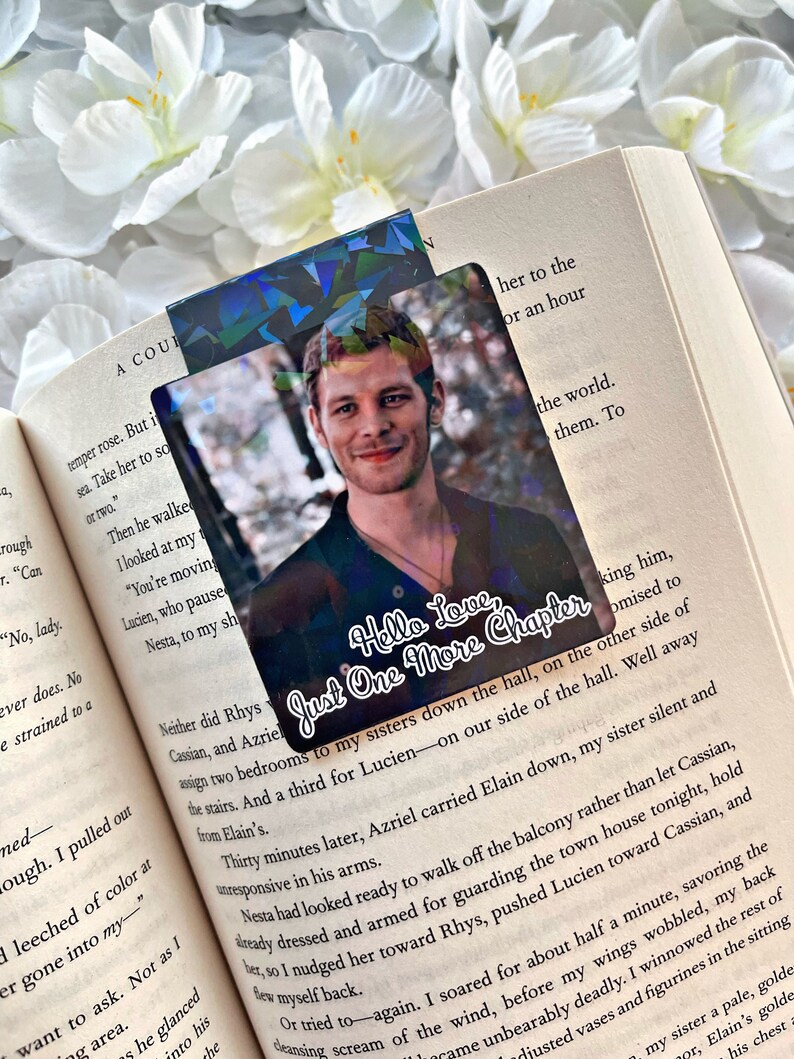 Vampire Diaries Magnetic Bookmark, Klaus Michaelson Bookmark, Reading ...