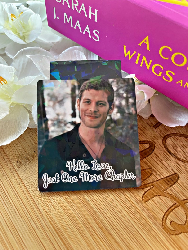 Vampire Diaries Magnetic Bookmark, Klaus Michaelson Bookmark, Reading ...