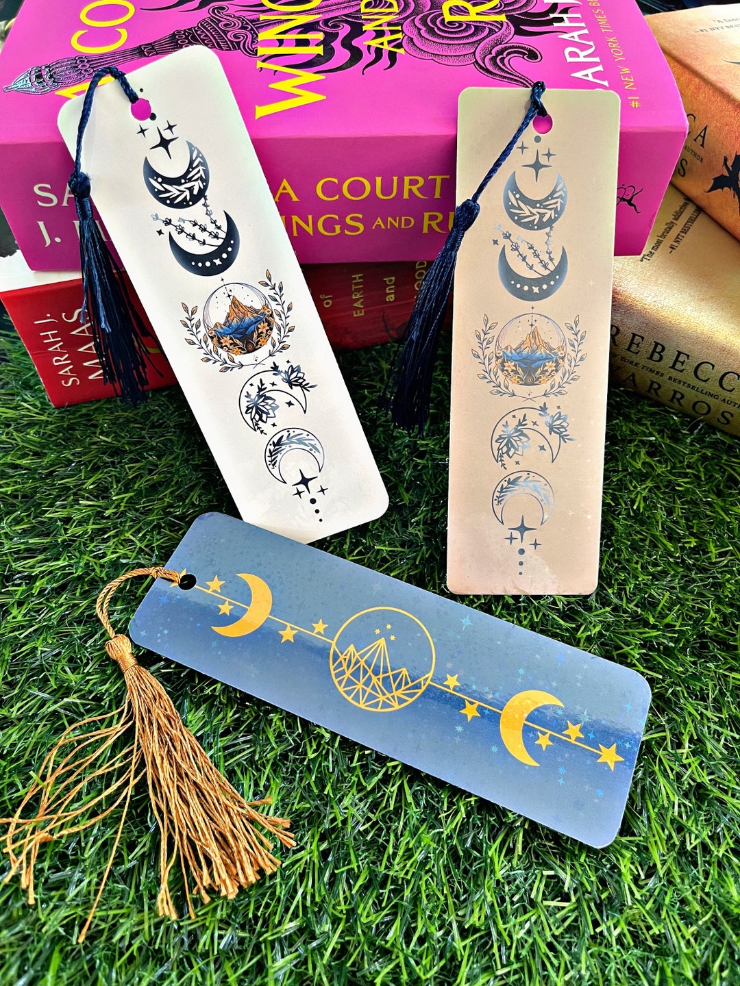 Acotar Themed Bookmark, Velaris Themed Bookmark, Reading Accessory ...