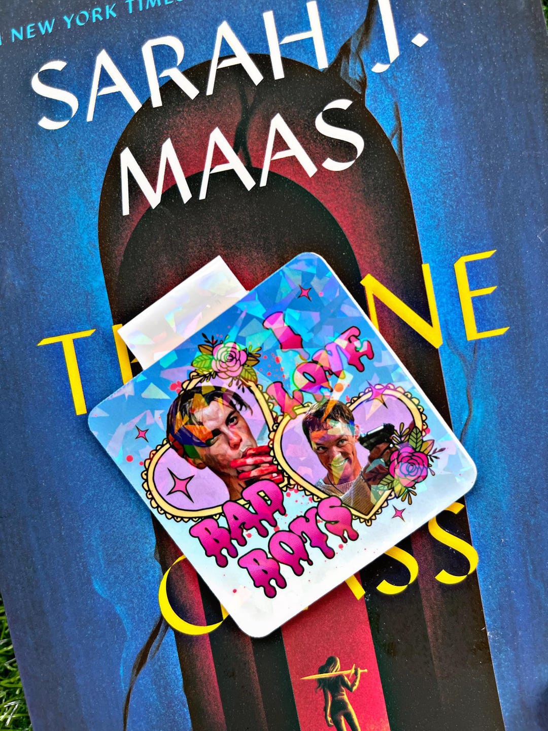 Horror Magnetic Bookmark, I Love Bad Boys Bookmark, Billy Lumas Reading ...