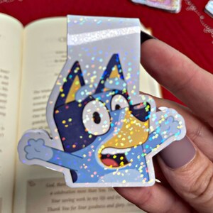 Bluey Bookmark, Magnetic Bookmark, Reading Accessory, Book Gift, Cute ...