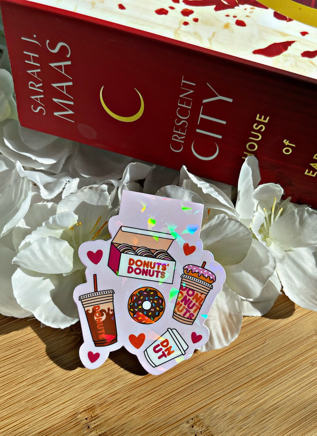Dunkin Magnetic Bookmark, Donut Bookmark, Coffee Reading Accessory ...