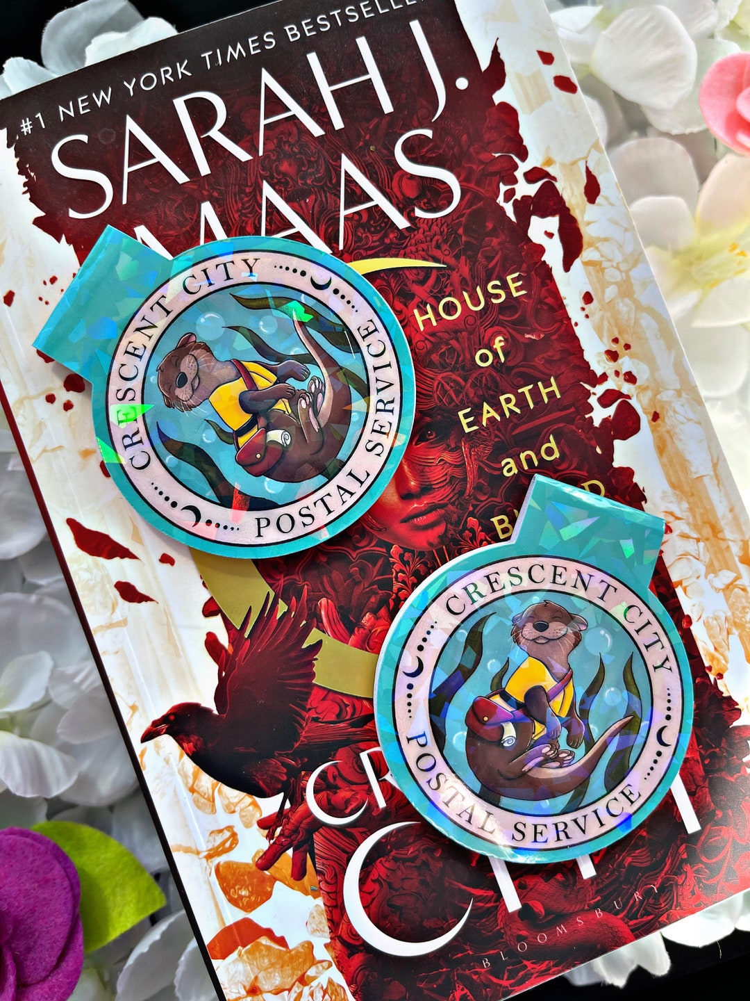 Otter Magnetic Bookmark, Postal Service Bookmark, Cute Reading ...