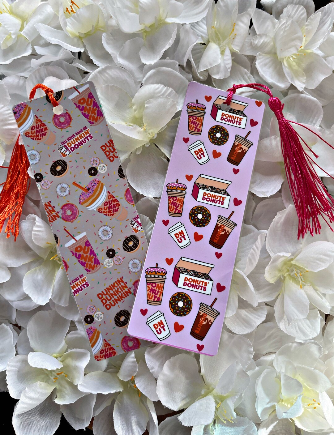 Dunkin Bookmark, Coffee Bookmark, Reading Accessory, Book Gift, Cute ...