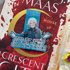 Golden Girls Magnetic Bookmark, Cute Christmas Bookmark, Reading ...