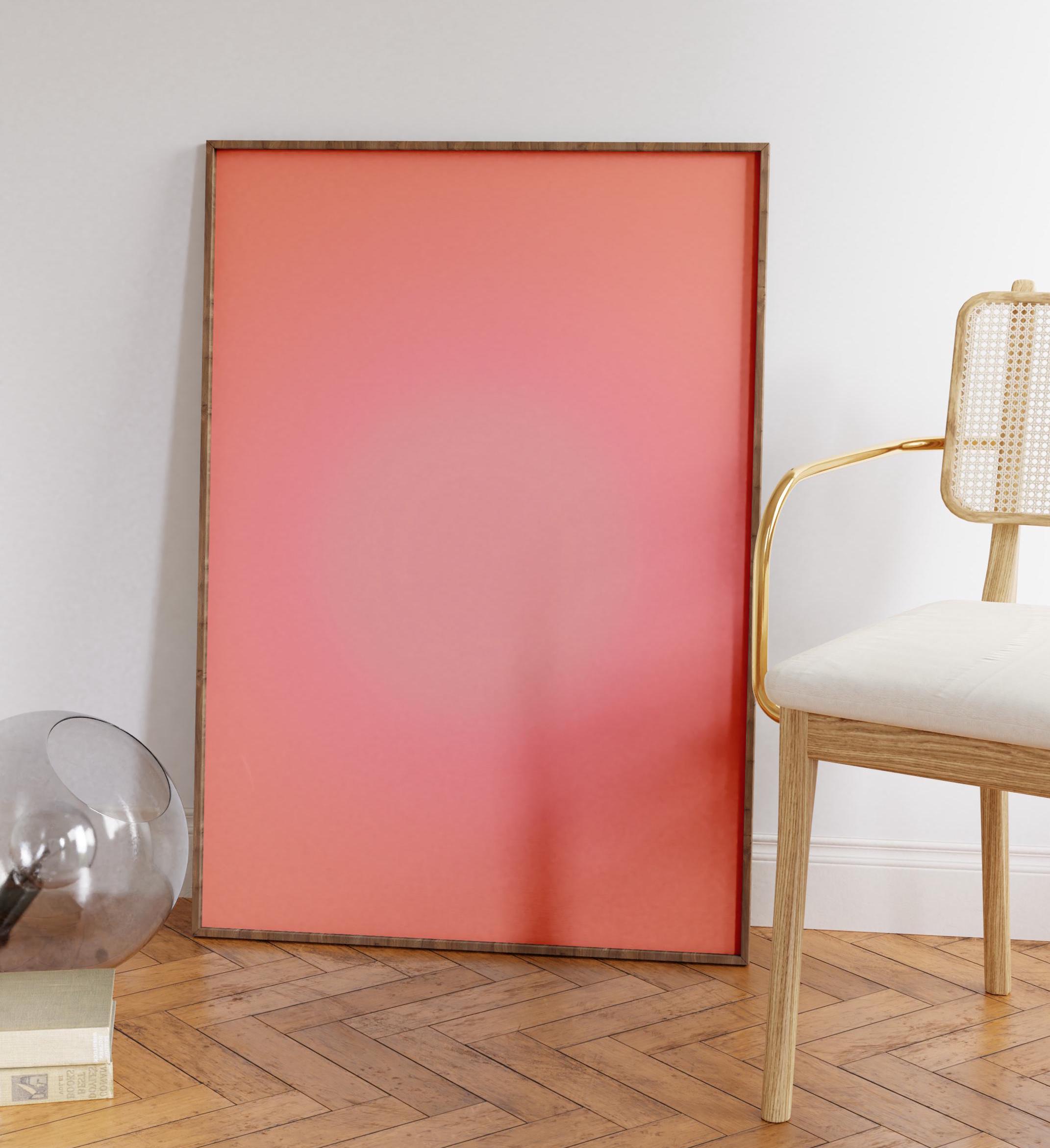 Positive Aura Poster-aura Energy Spiritual Gradient Wall Art-y2k ...