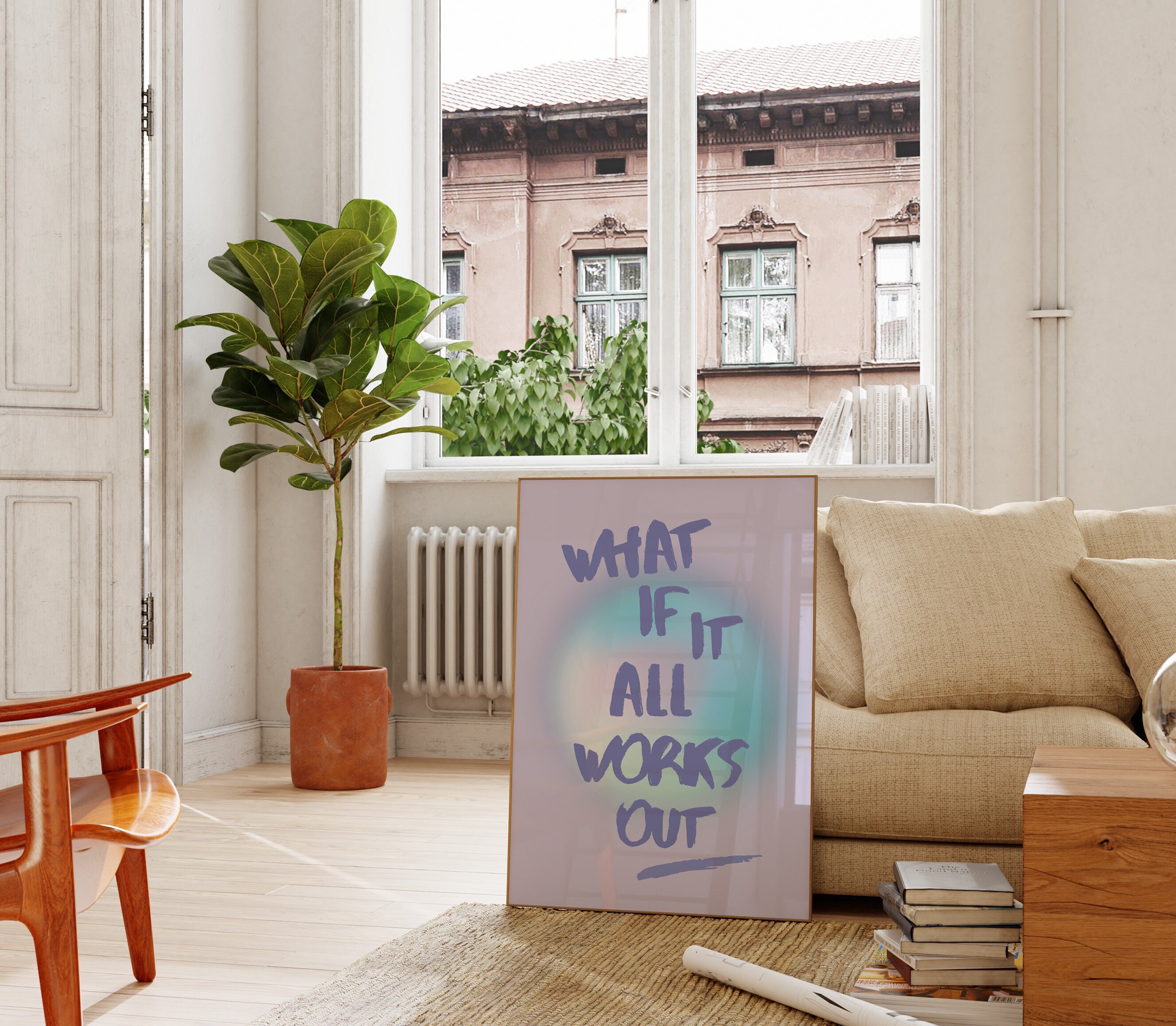 Trendy Quote Print-aesthetic Art Print-preppy Wall Art Retro - Etsy