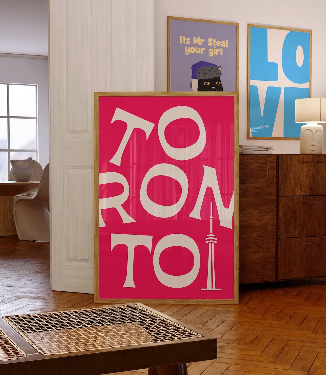 Toronto Travel Print-toronto Canada Travel Exhibition Print-cute Trendy ...