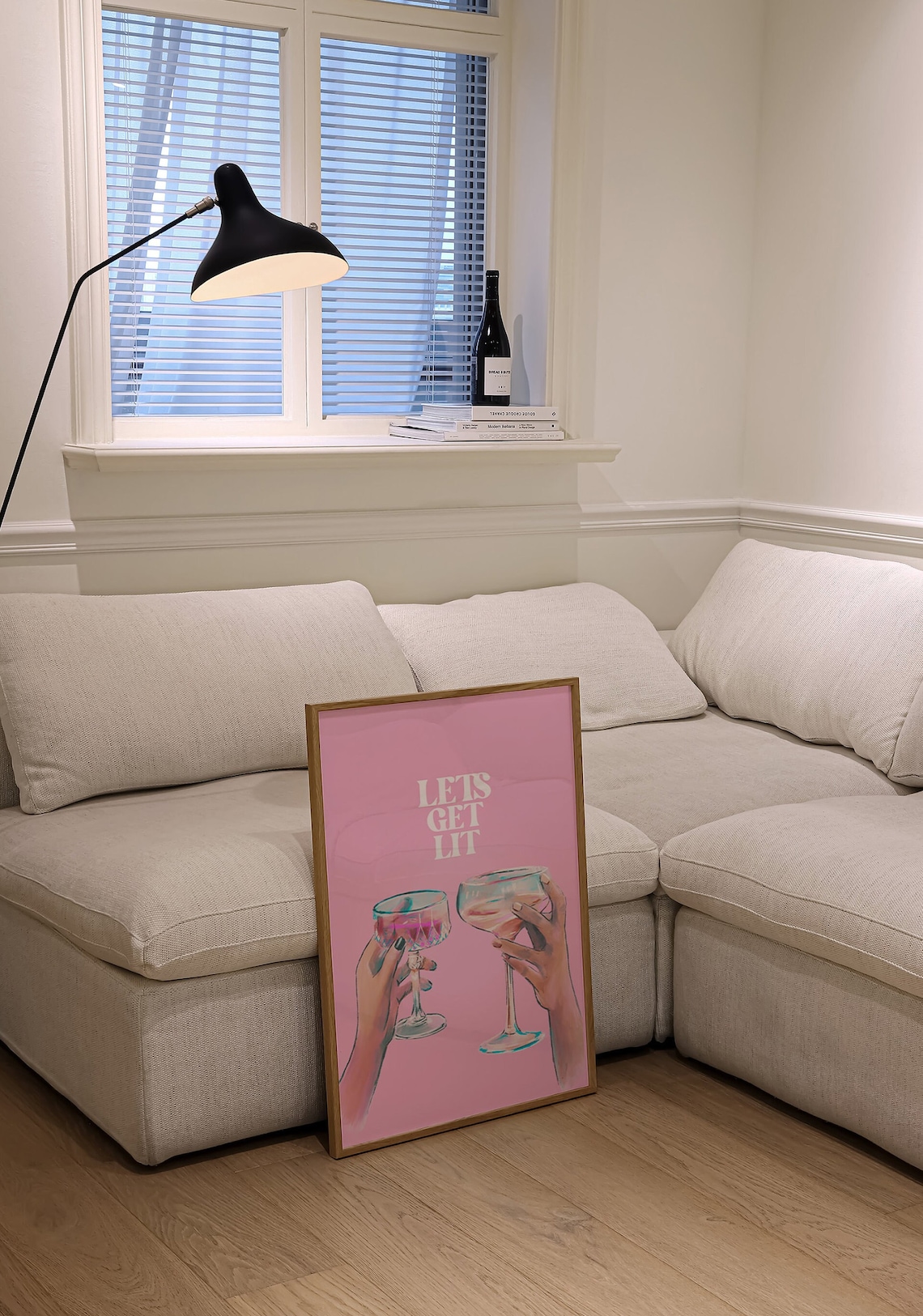 Aesthetic Let's Get Lit Cocktail Print-retro Alcohol - Etsy