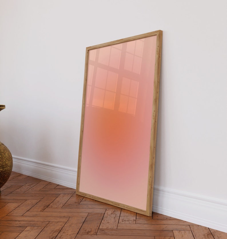 Positive Aura Poster-aura Energy Spiritual Gradient Wall Art-y2k ...