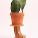 Modern Minimal Mini Plant Stand Mid-century Modern Indoor - Etsy