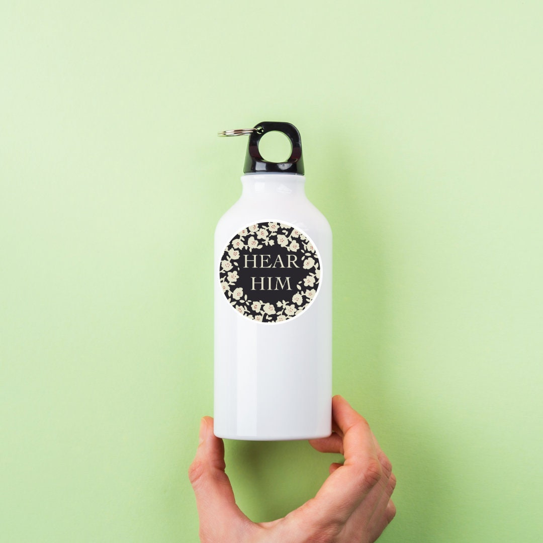 Hear Him Sticker - Etsy