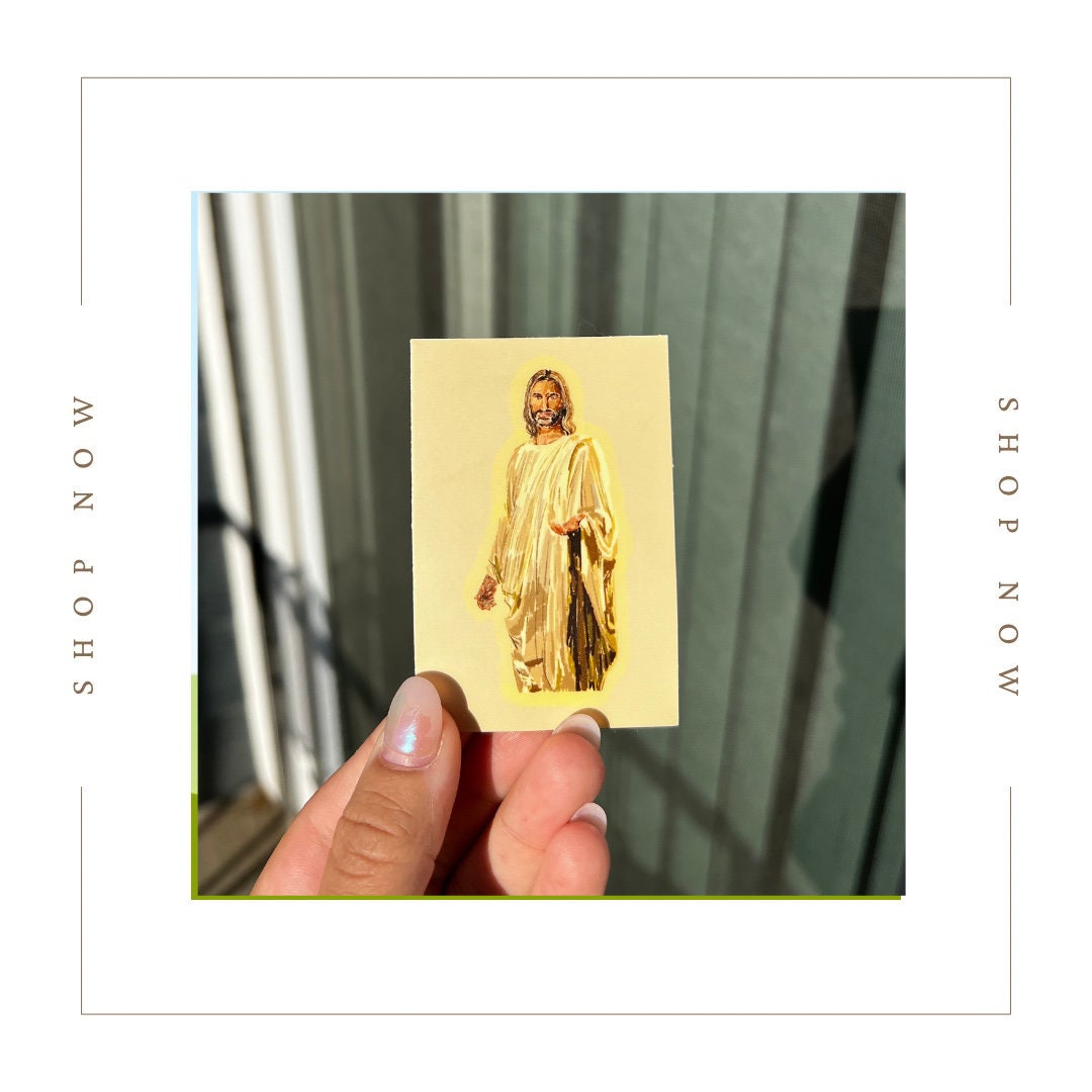 Jesus Christ Sticker - Etsy