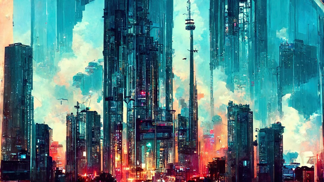 Cyber City Break Down - Etsy
