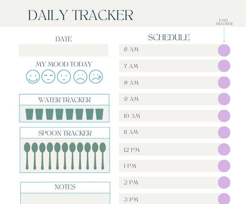 Printable Medical Tracker, Health Journal Template, Personal Health ...