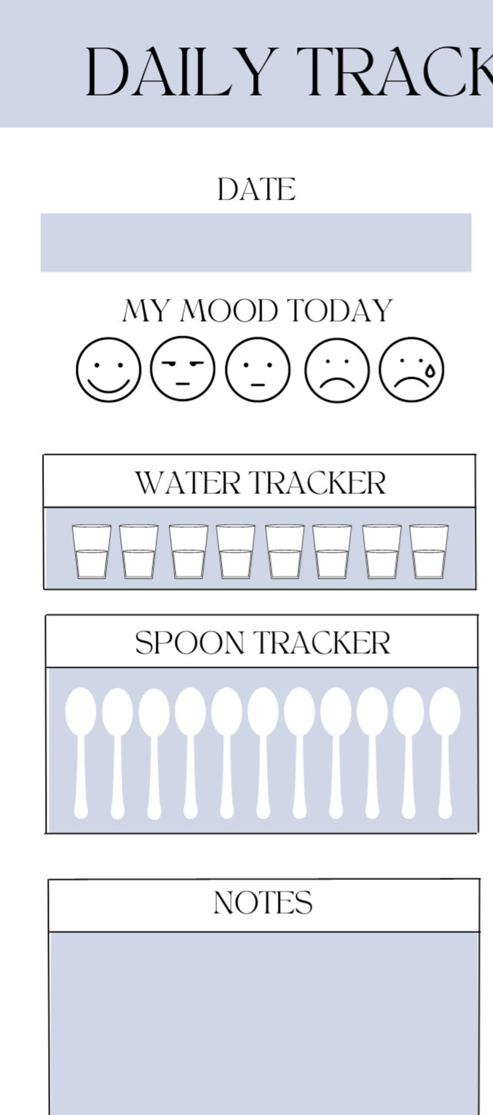 Printable Medical Tracker, Health Journal Template, Personal Health ...
