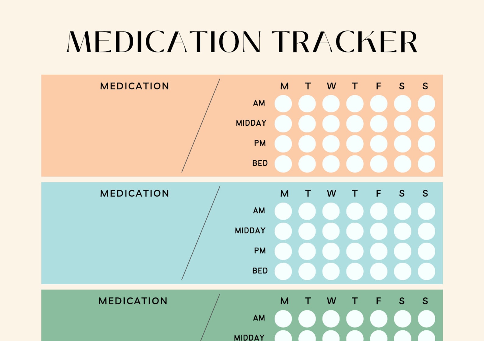 Printable Medical Tracker, Health Journal Template, Personal Health ...