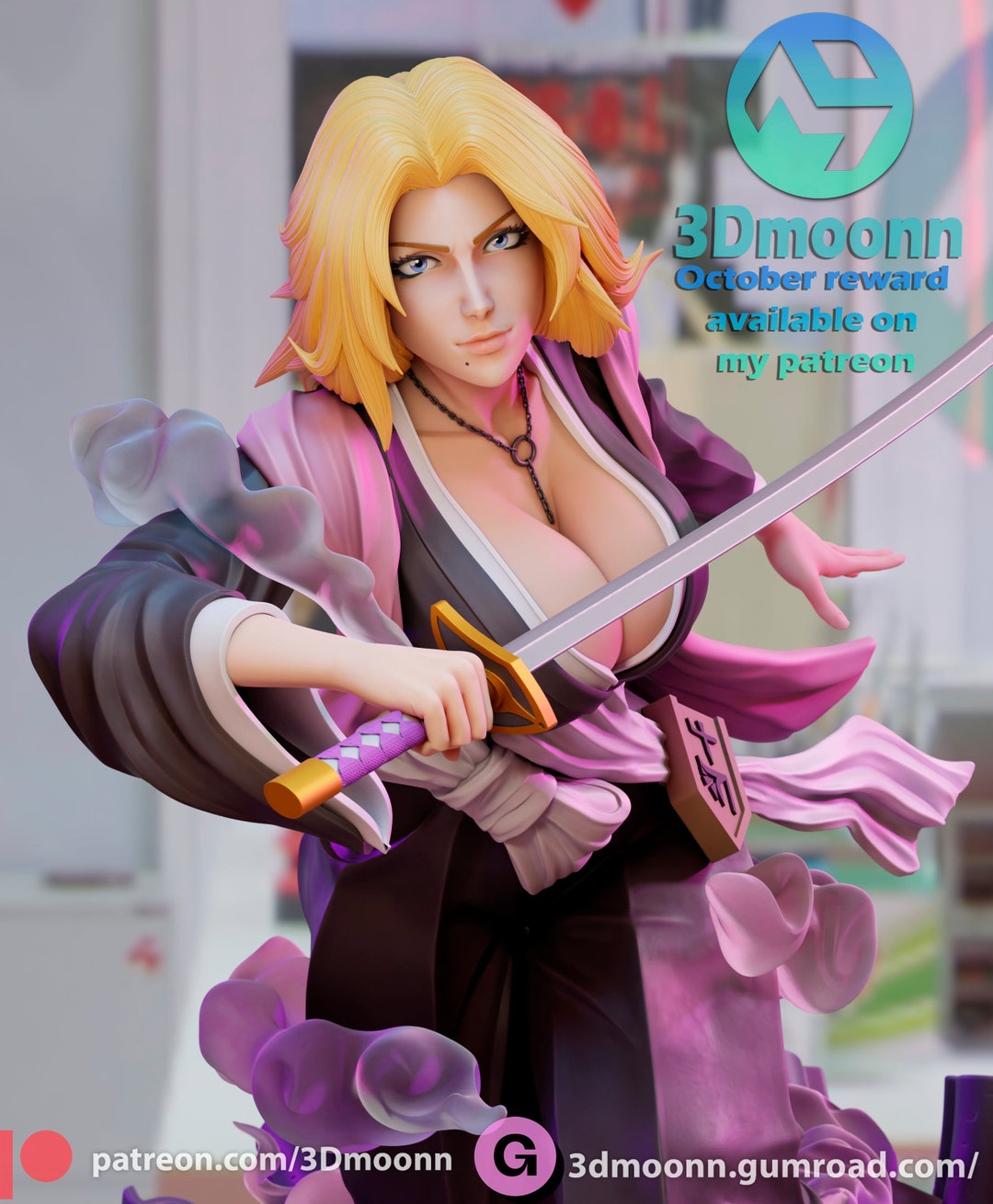 Shinigami Girl Figure Kit or Bust - Etsy