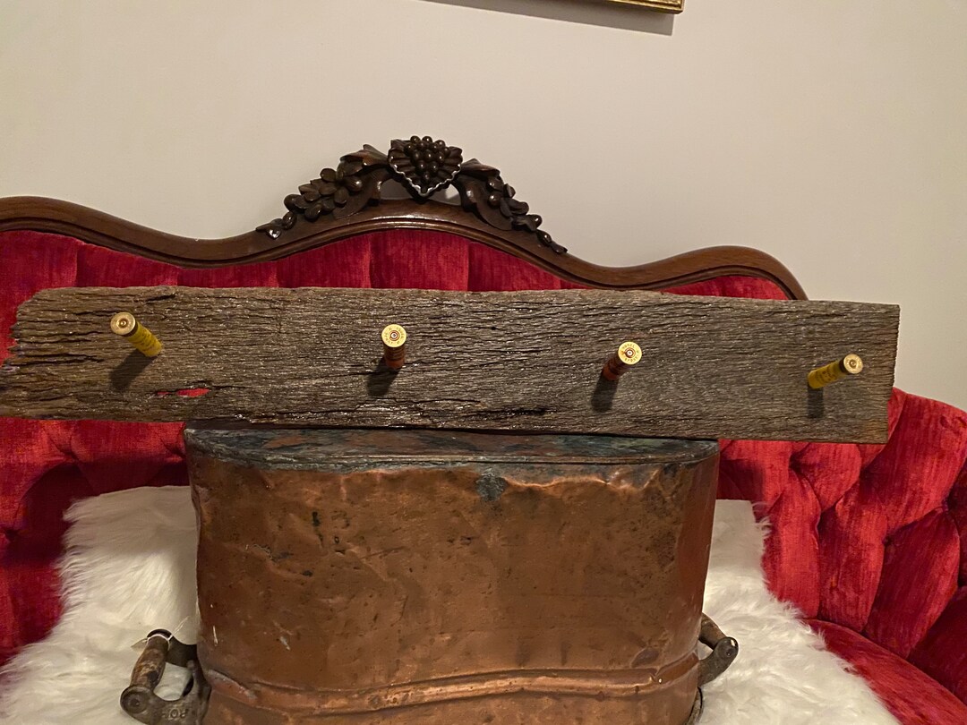 Shotgun Shell Coat Rack for Hunters - Etsy