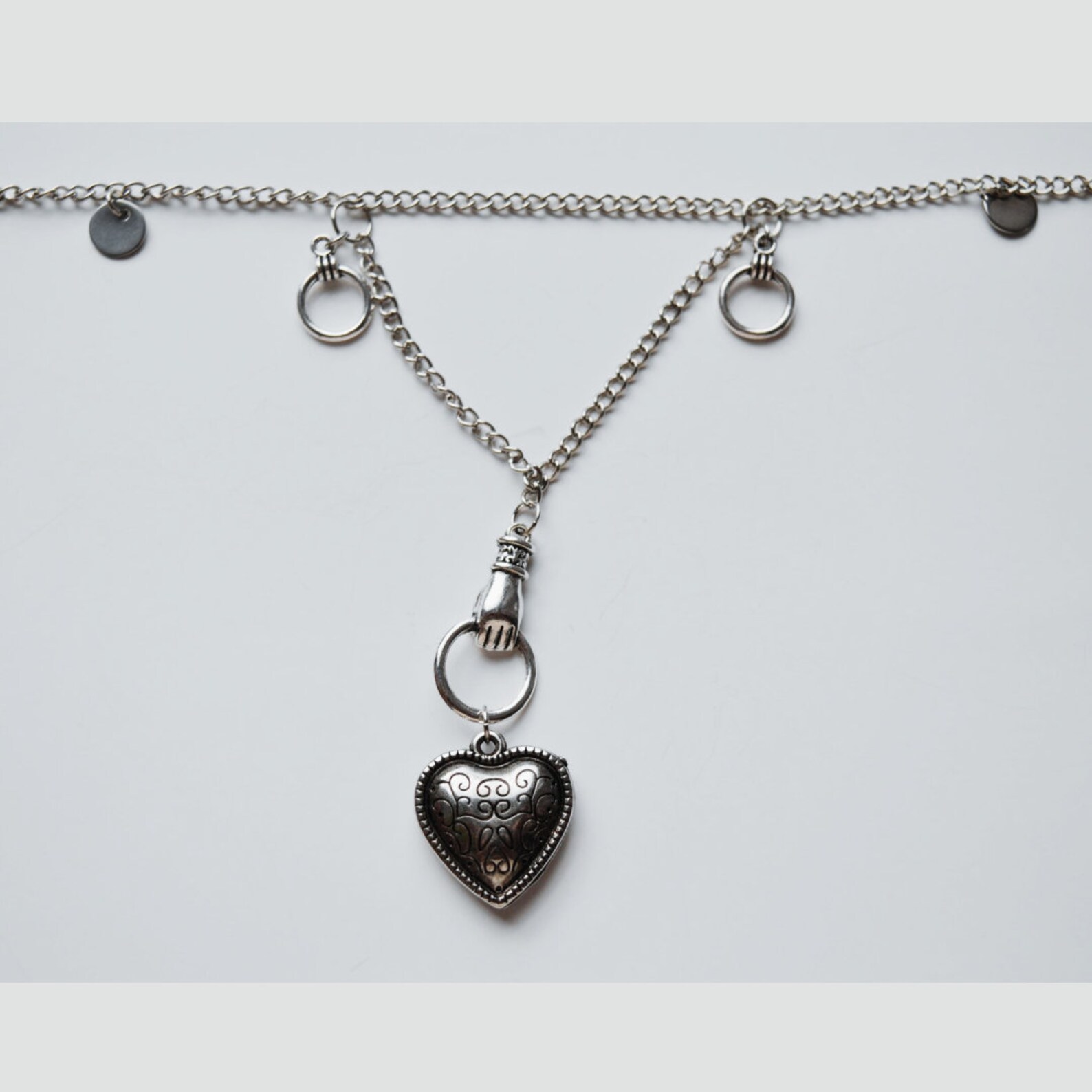 Heart in Your Hands Waist Chain ONE OF ONE unqiue, Unusual Love Heart ...