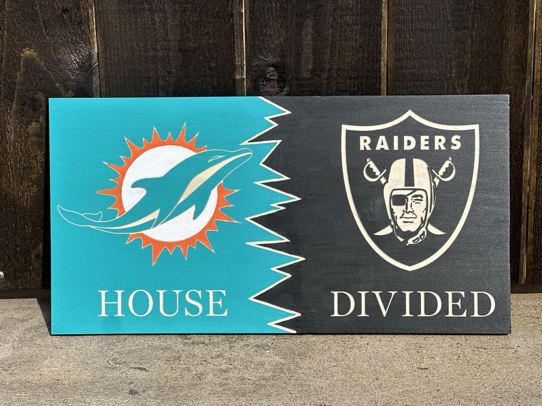 House Divided Teams Wood Sign - Etsy