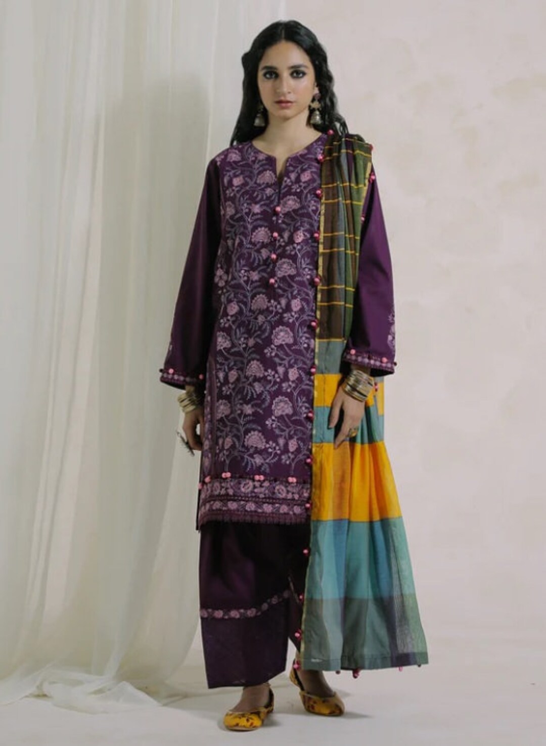 Pakistani Designer Women Shalwar Kameez Fully Embroidered - Etsy