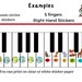 Music Alphabet Stickers for Piano Keys Beginning Piano Very Young ...