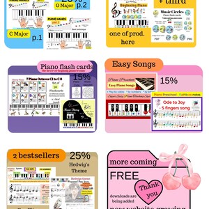 Piano Hands Part 2, G Major Scale, Correct Fingers, Ledger Lines Notes ...