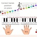 Piano Hands Scales Sheet Music, Correct Fingers, Piano Lessons, Small ...