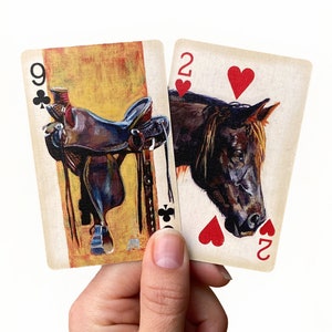2ND DECK Western Art Playing Cards - Etsy