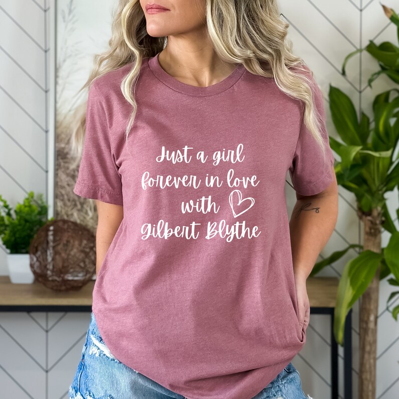 Gilbert Blythe Anne of Green Gables Shirt, Love Gilbert Blythe T-shirt ...