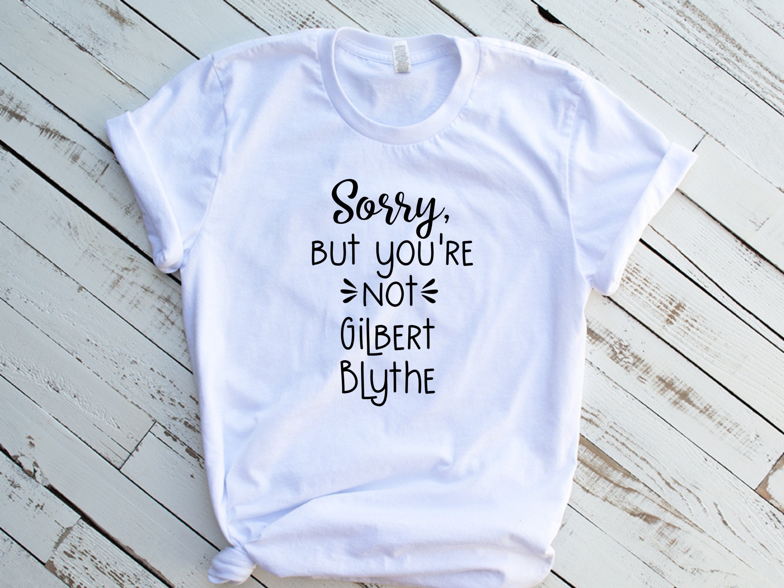 Gilbert Blythe T-shirt, Anne of Green Gables Shirts, Wait for Gilbert ...