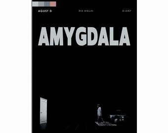 Agust D BTS Poster Set Suga BTS Agust Amygdala Inspired Digital ...
