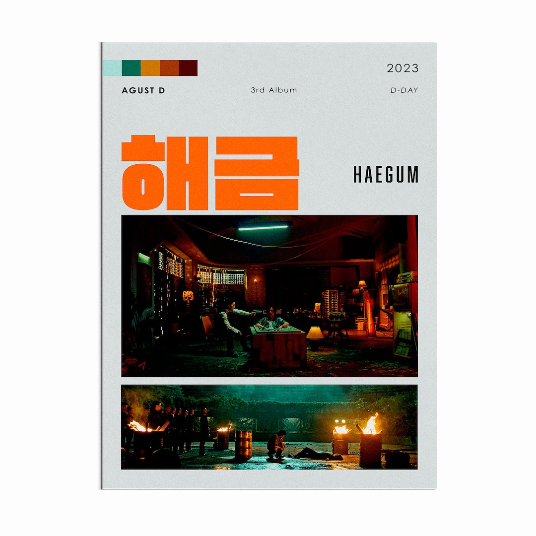 Haegum - Agust D BTS Suga - Etsy