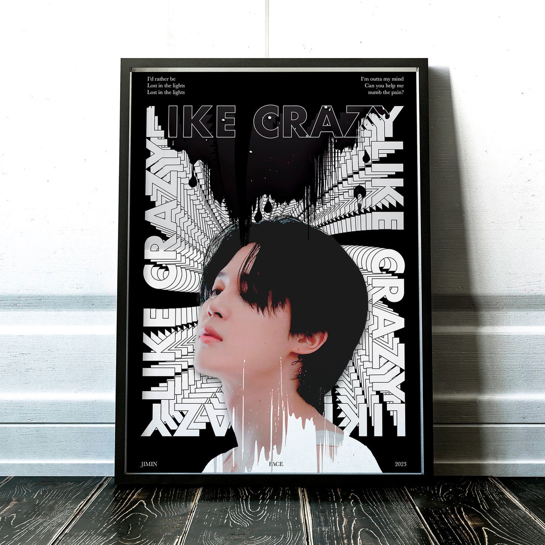 Like Crazy - Jimin BTS Jimin Face (print) - Etsy