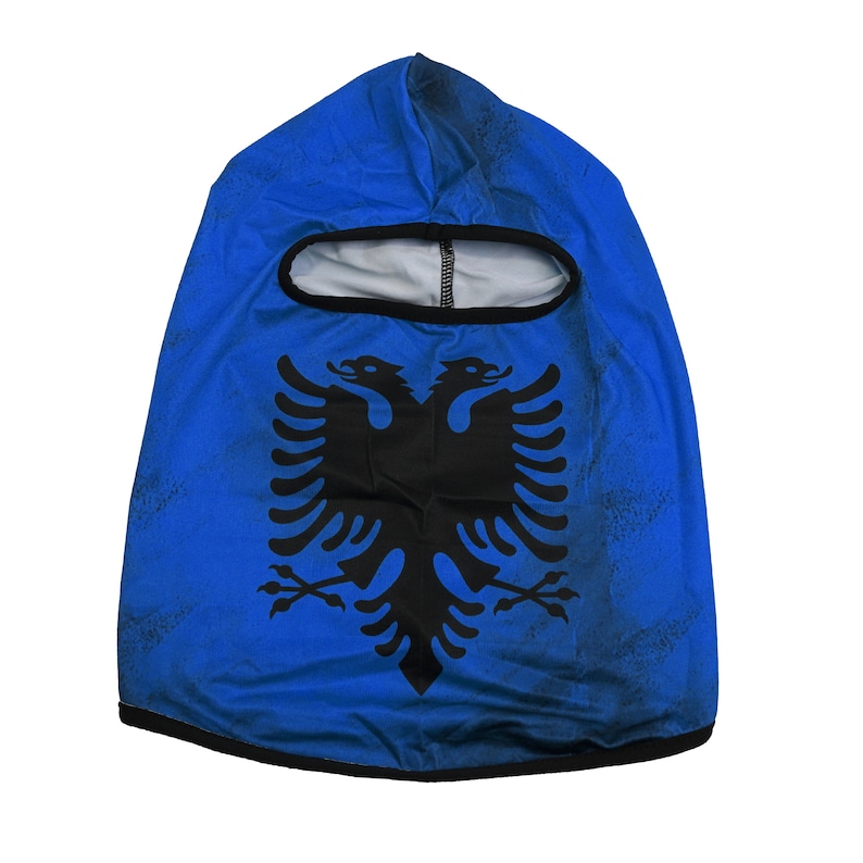 Blue Albanian Mask Balaclava Face Mask Protection Ski Sun Hood - Etsy