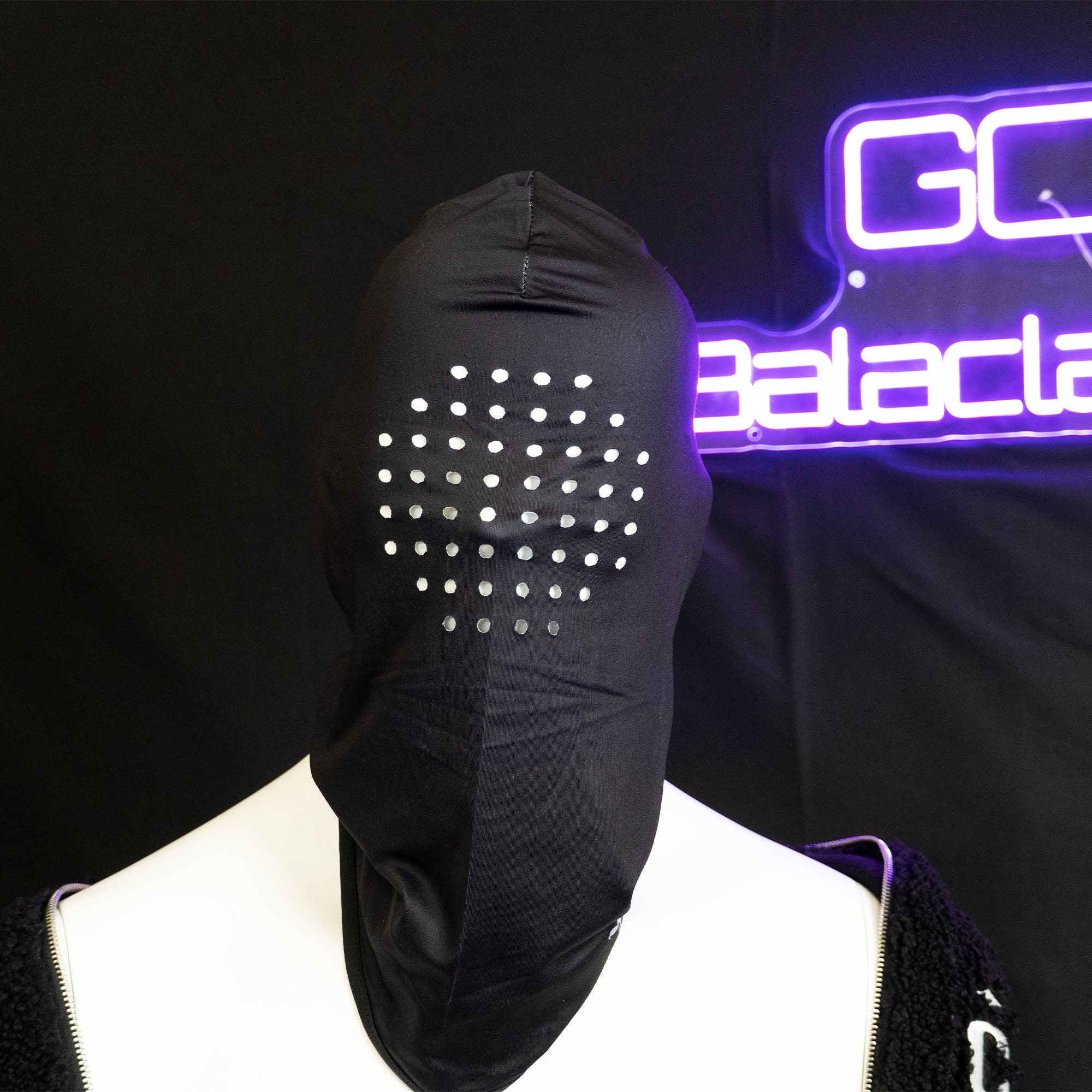 Gcbalaclava Balck & Black Cross Full Face Fashion Face Mask - Etsy