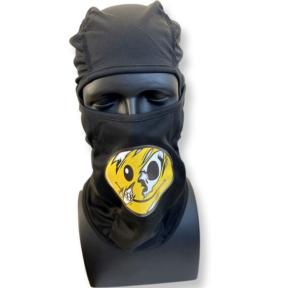 Dead Happy Face Balaclava Ski Mask Winter Lightweight Cap Hat - Etsy