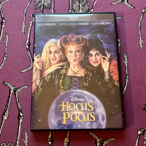 Hocus Pocus DVD 1993 Disney Film Family/comedy/supernatural/halloween ...