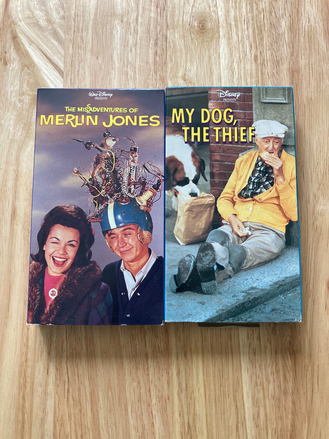 Classic Disney VHS Tapes - My Dog, the Thief/the Misadventures of ...