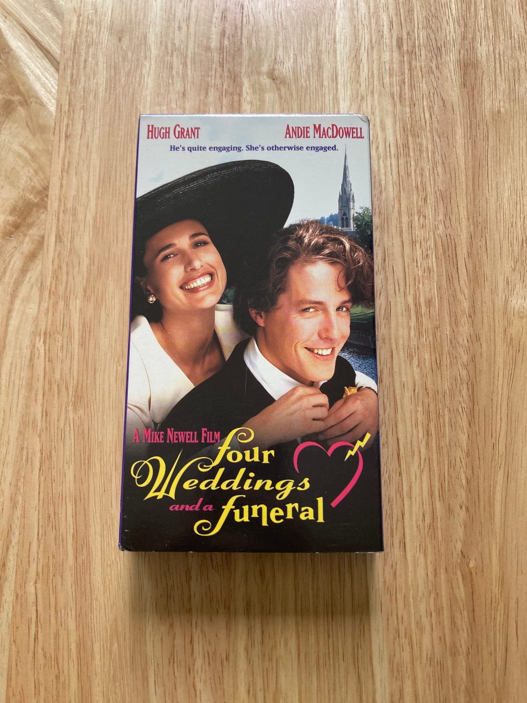 Four Weddings and a Funeral VHS (1994 Romantic Comedy) - 1990s/british ...