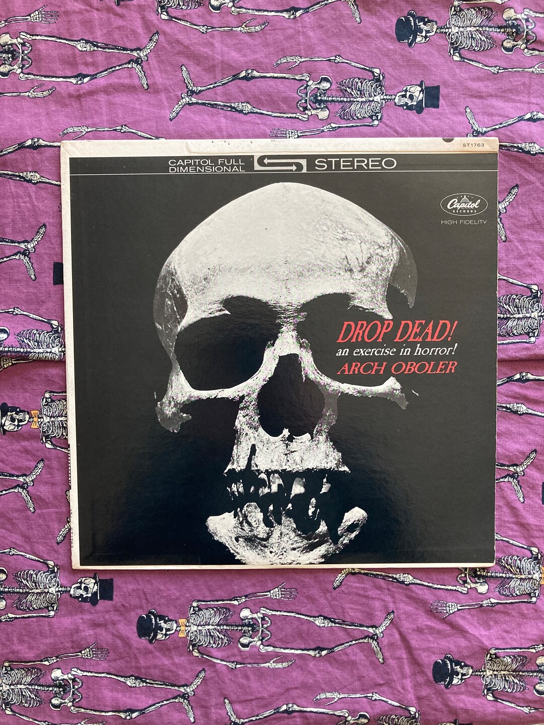 Drop Dead an Exercise in Horror Vinyl arch Oboler 1962 - Etsy