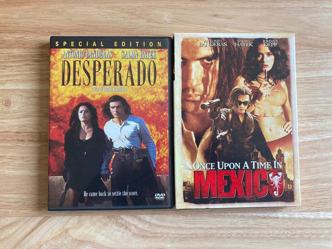 Desperado/once Upon a Time in Mexico Dvds Choose 1 Action/western/1990s ...