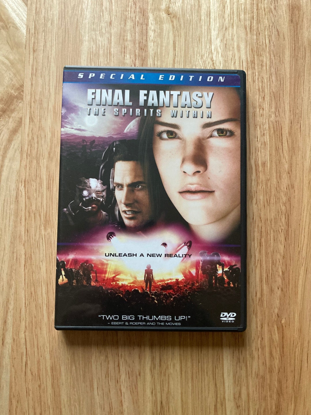 Final Fantasy: the Spirits Within DVD (2001 2-disc Special Edition ...
